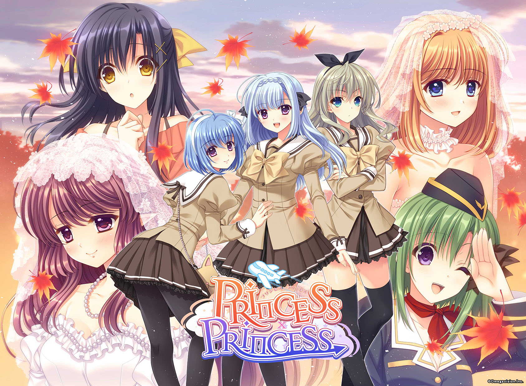 navel nishimata aoi suzuhira hiro princess x princess shuffle shuffle! episode2 amaishi ai ...